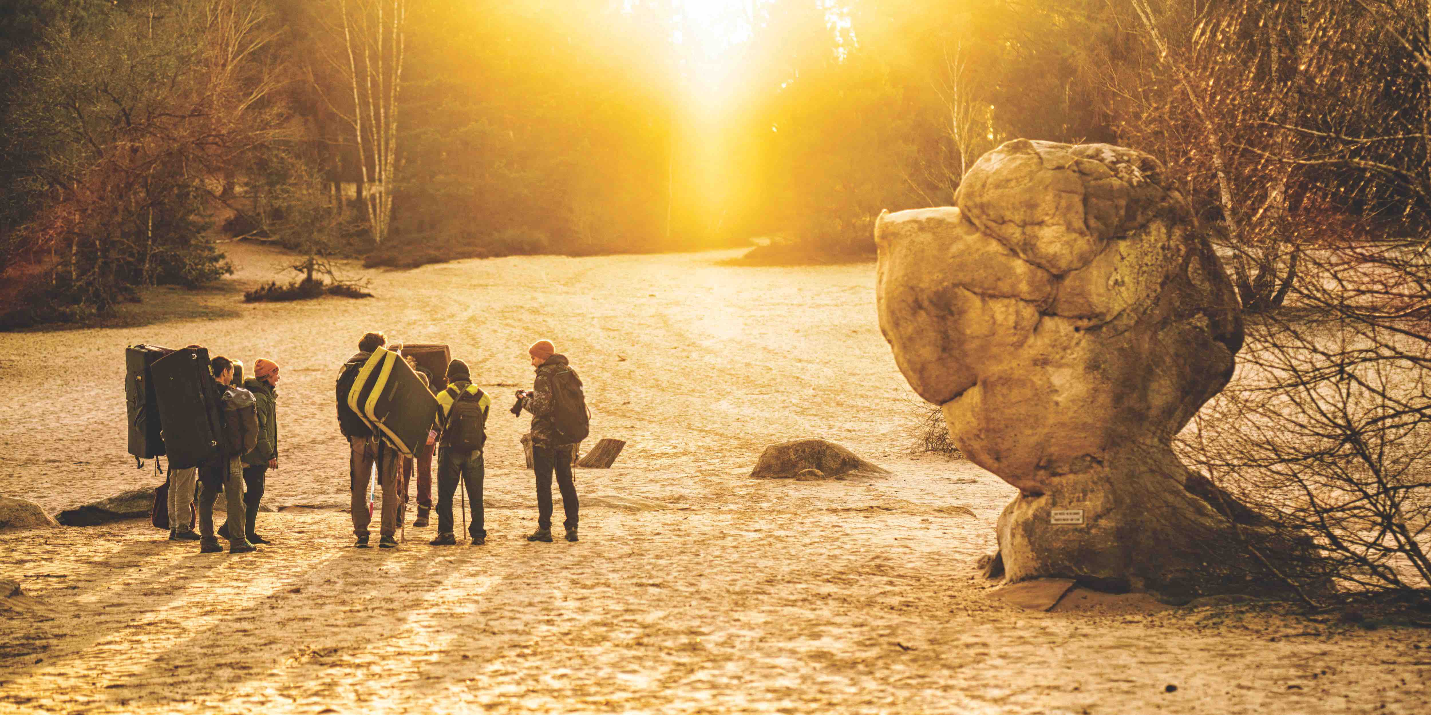 Origins: The Blocs of Fontainebleau - Rock and Ice